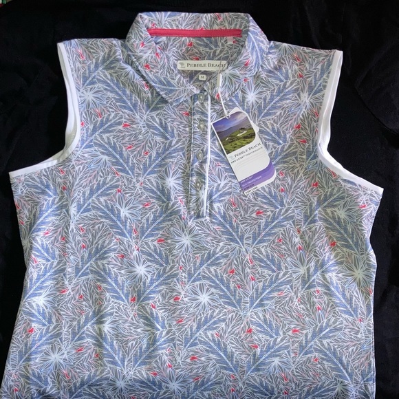 Pebble Beach | Tops | Nwt Pebble Beach Polo | Poshmark